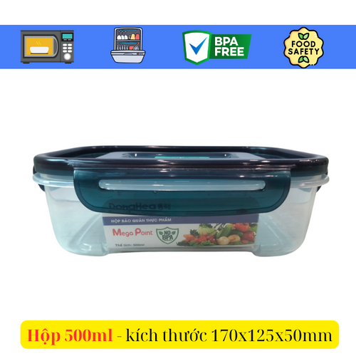 Hộp đựng thực phẩm Mega Point 500ml